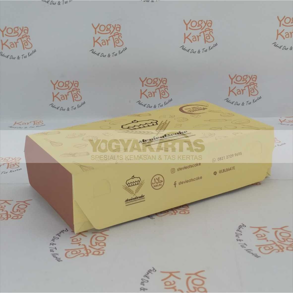 Dus Roti Widya Dus Roti Tutup dan Bawah Terpisah