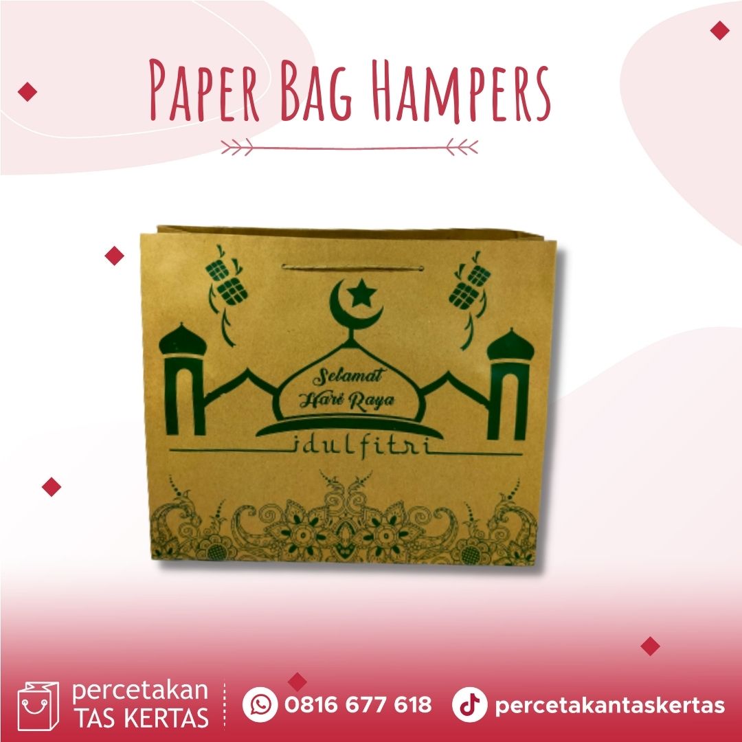Paper Bag Lebaran bisa untuk Hampers