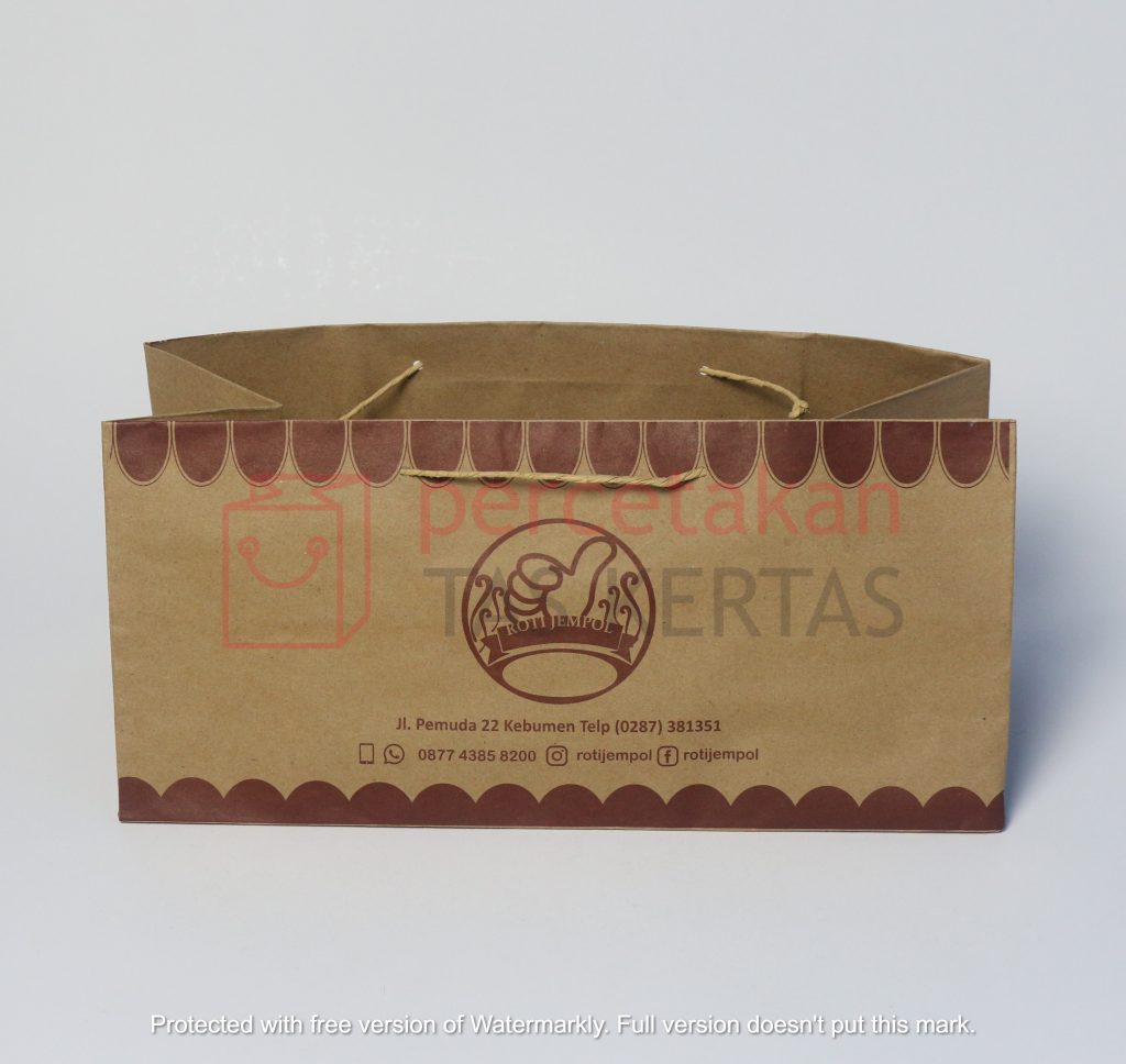 Paper Bag Bakery | Tas Kertas Takeaway | Pusat Cetak Paper bag