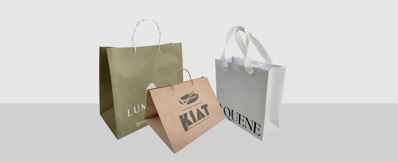 Cetak Paperbag Bakery Fullcolour Custom - Percetakan Tas Kertas